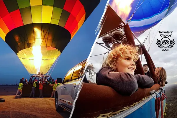 Hot Air Balloon Ride from AED 699 with Refreshments for One Child ...
